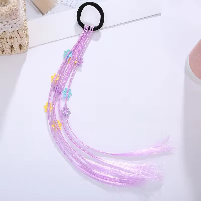 Flower Braid Hair Ties – TinyCoco